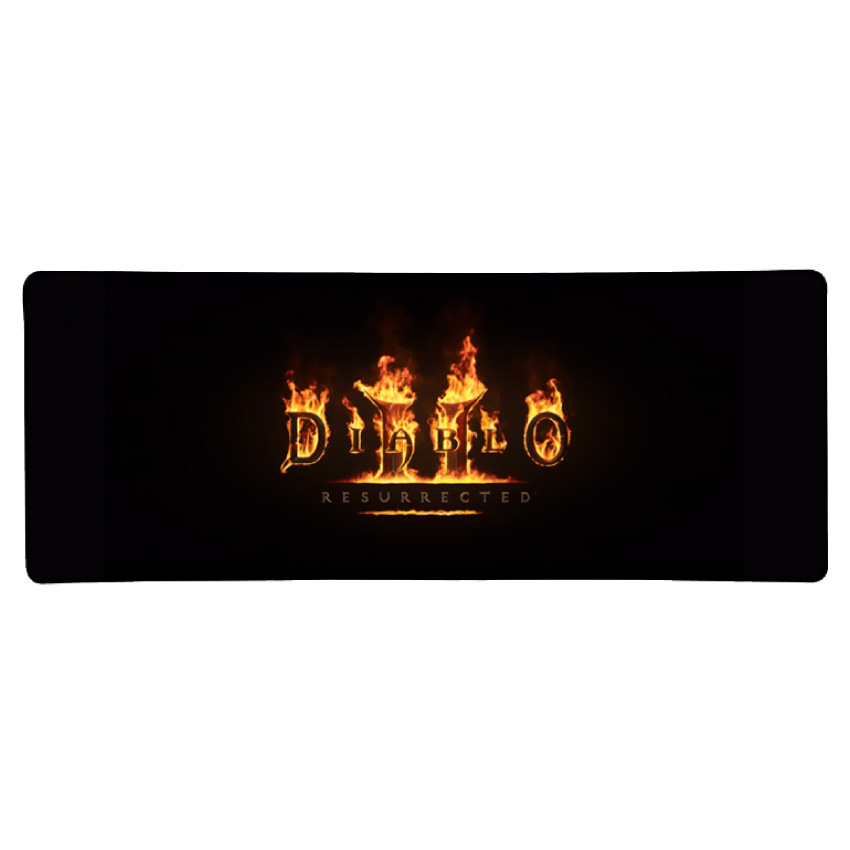 Gaming Mouse Pad Diablo 2 Resurrected logo - Moot Gaming